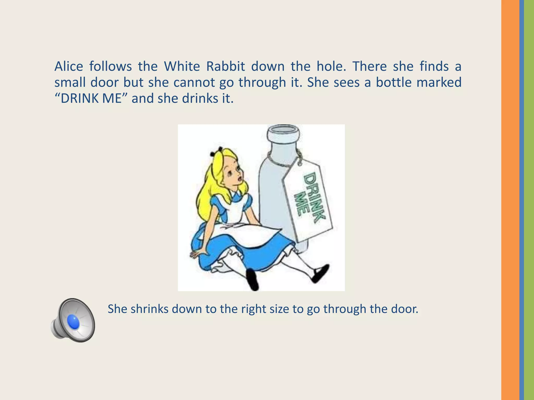 Alice in wonderland adapted | PPTX