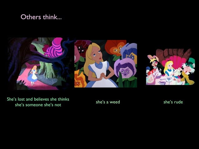 Alice in wonderland characterization | PPT | Fantasy | Genres