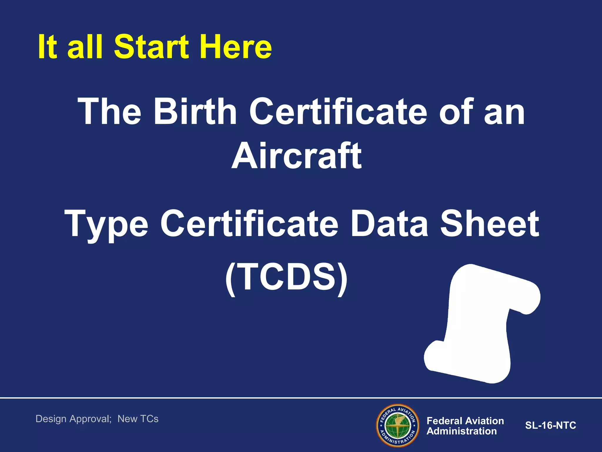 Aircraft Certification and Type of Certificates 3-9-13 | PPT