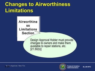 Aircraft Certification and Type of Certificates 3-9-13 | PPT