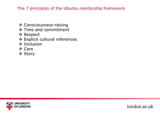 Ubuntu Mentoring | PPT