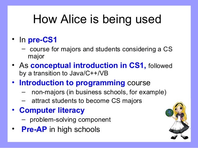 Alice Software
