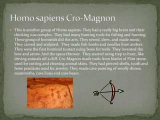 Alices early humans tools | PPTX