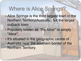 Alice Springs | PPT