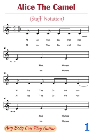 Alice The Camel | PDF