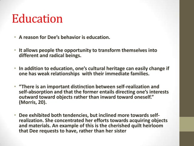 Alice walker everyday use | PPTX