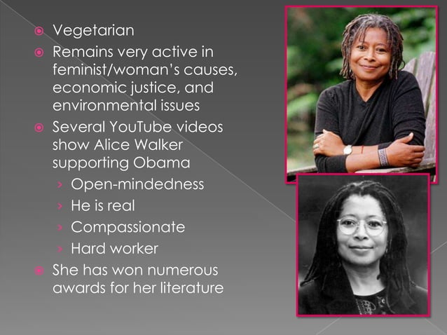 Alice Walker Slideshare | PPTX