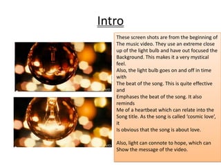 Florence and the machine- Music video analysis | PPTX
