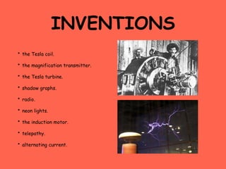 Nikola Tesla by Alicia Atienzar | PPT