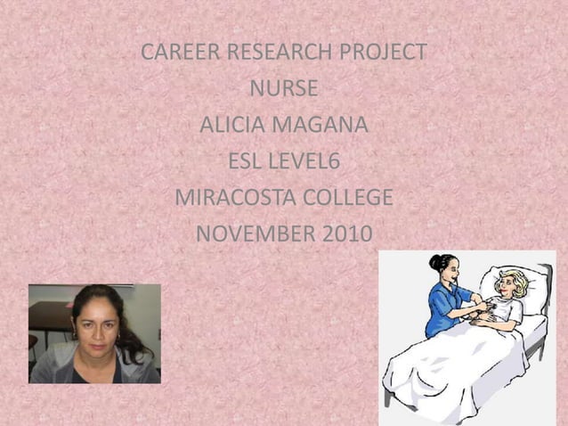 Alicia career research project | PPT