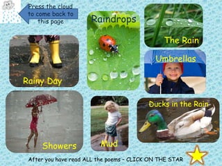 Rainy Day Rhyming Words | PPT