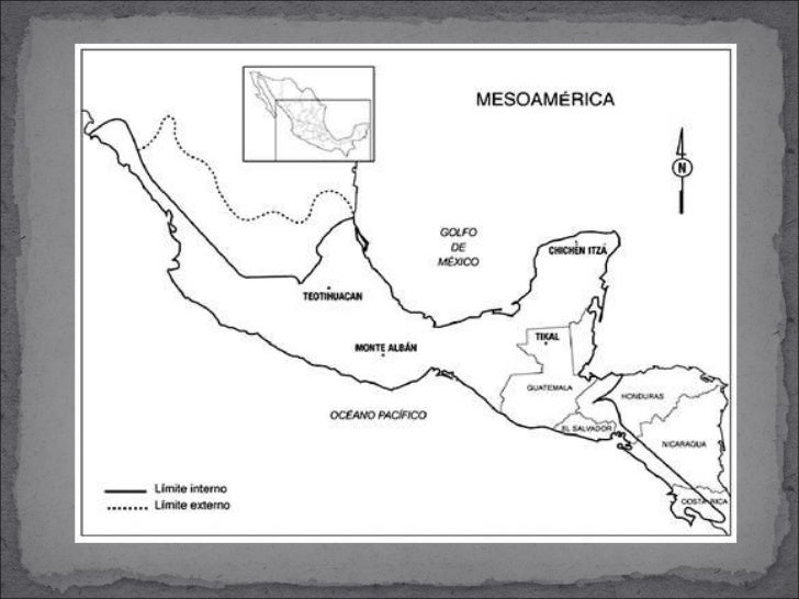Mapa De Mesoamerica Para Colorear Imagui