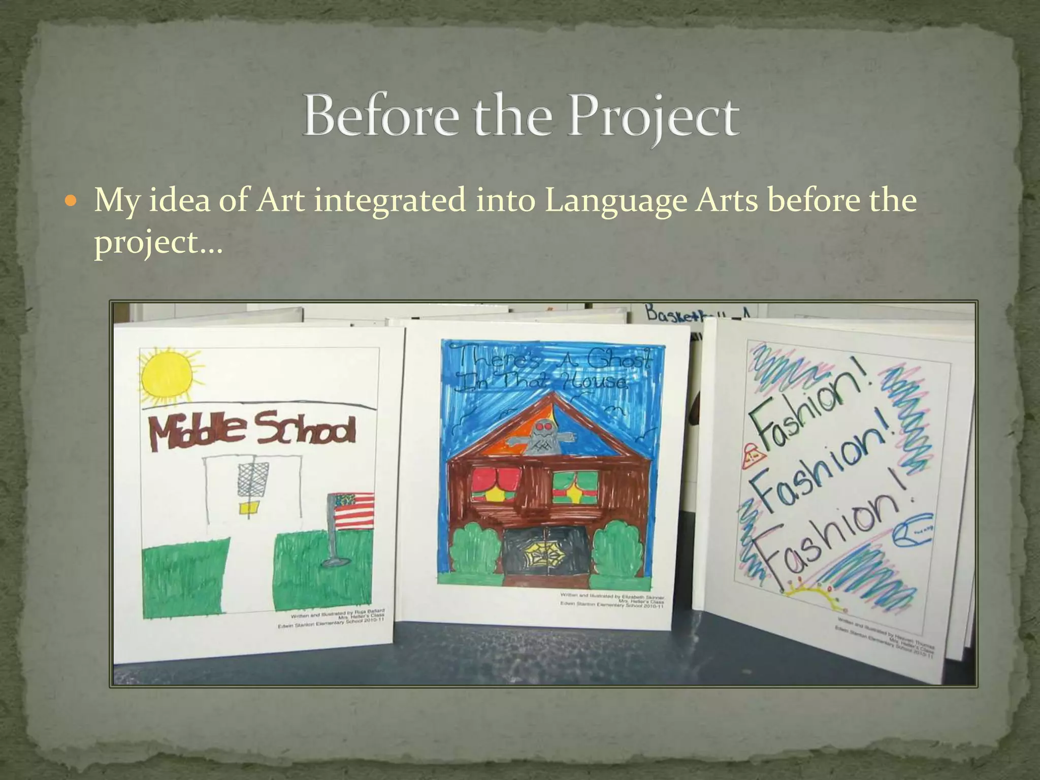 Alicia Parsons - Visual Pedagogy Project: Art integration with Language ...