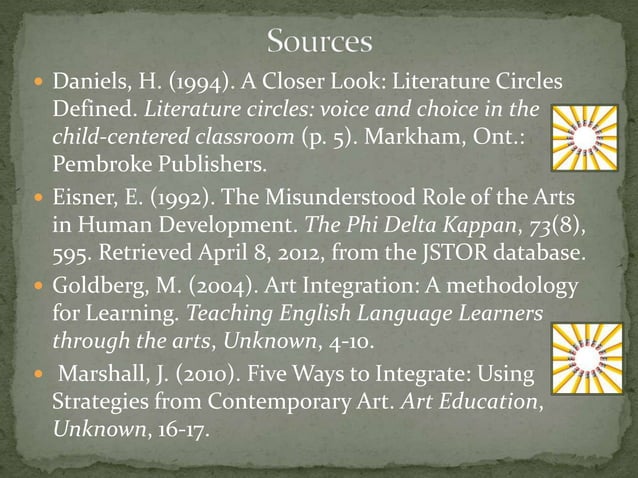 Alicia Parsons - Visual Pedagogy Project: Art integration with Language ...