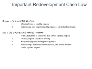 Redevelopment is Alive and Well: How Does the Owner Stand its Ground? | PPT