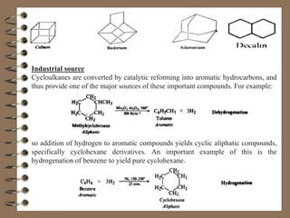 Alicyclic compounds | PPT