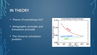Cosmophysical Simulation | PPTX | Physics | Science