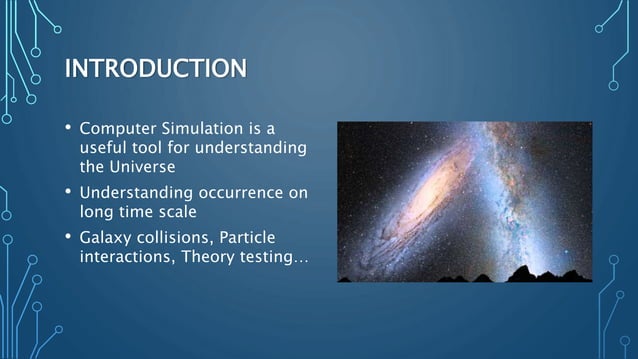 Cosmophysical Simulation | PPTX | Physics | Science