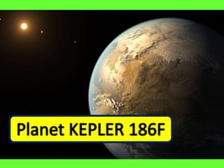 Watersaver explains its planet Kepler 186F | PPTX