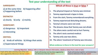 Alien abduction | PPTX