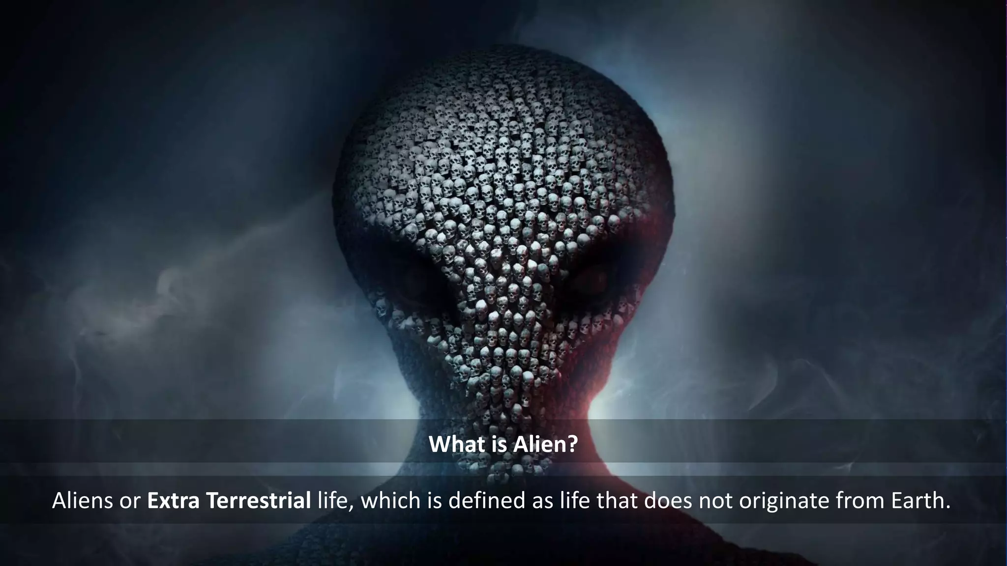 Alien are real | PPTX