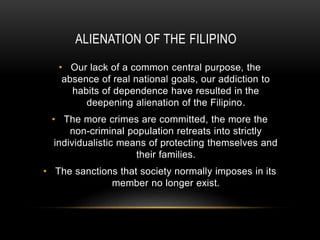 The Alienated Filipino (History 101) | PPTX