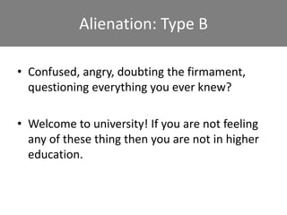 Alienation as vice and virtue: knowing the difference and making a ...