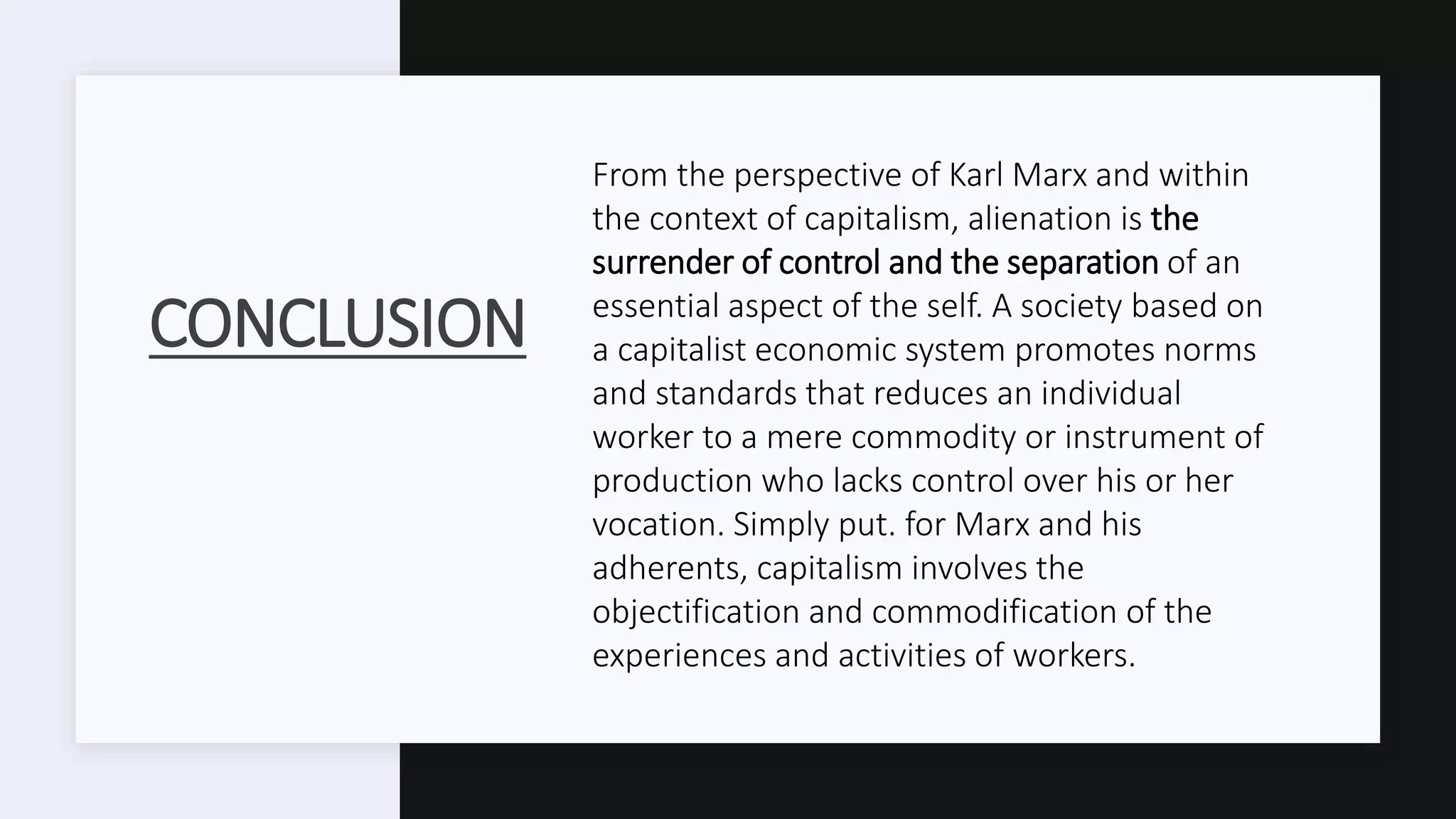 Karl Marx's Alienation Theory | PPTX