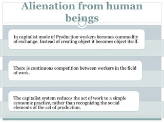Alienation at workplace | PPTX