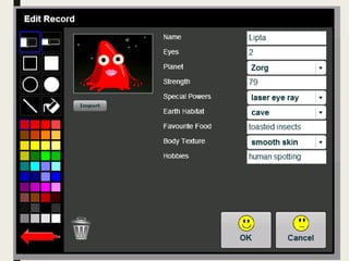 Alien database | PPTX | Databases | Computer Software and Applications