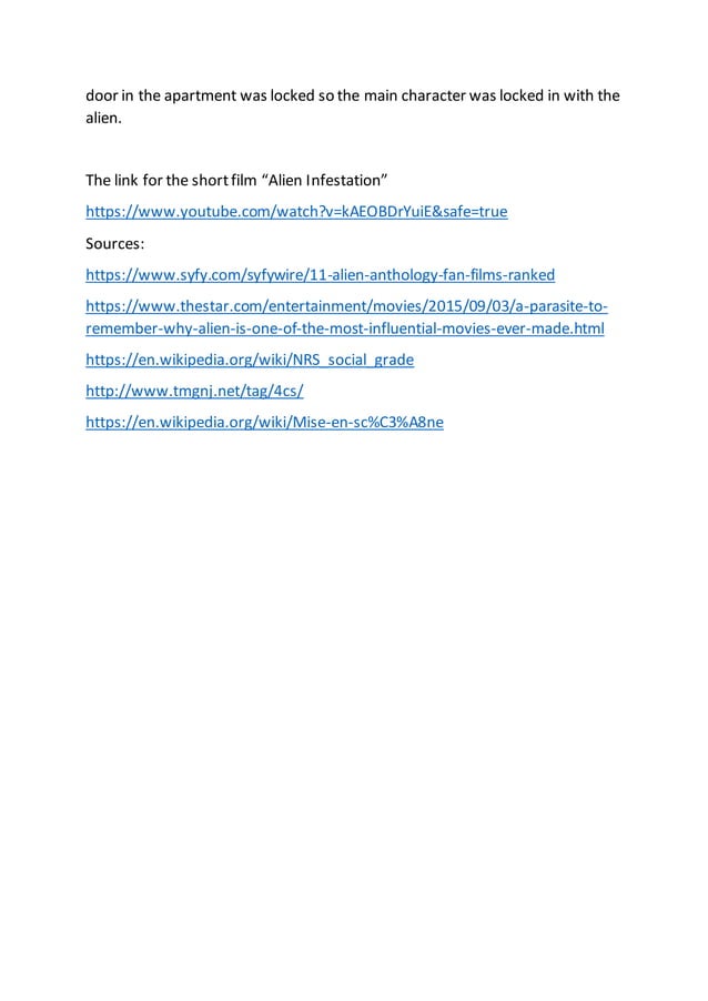 Alien infestation analysis | PDF