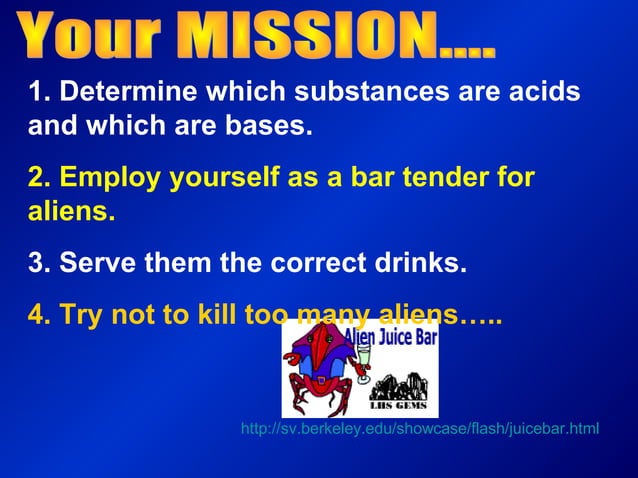 Alien Juice Bar | PPT
