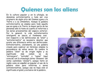 Aliens | PPTX