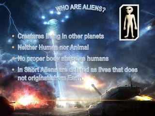 Aliens | PPTX