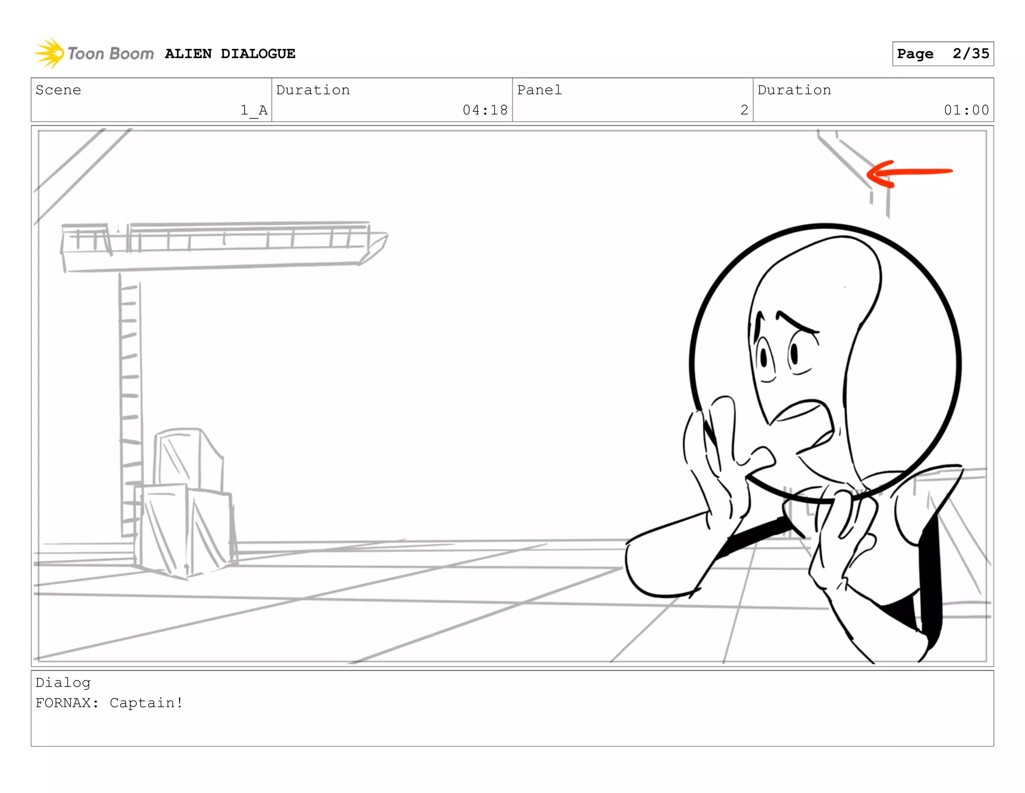 Aliens Storyboard | PPT