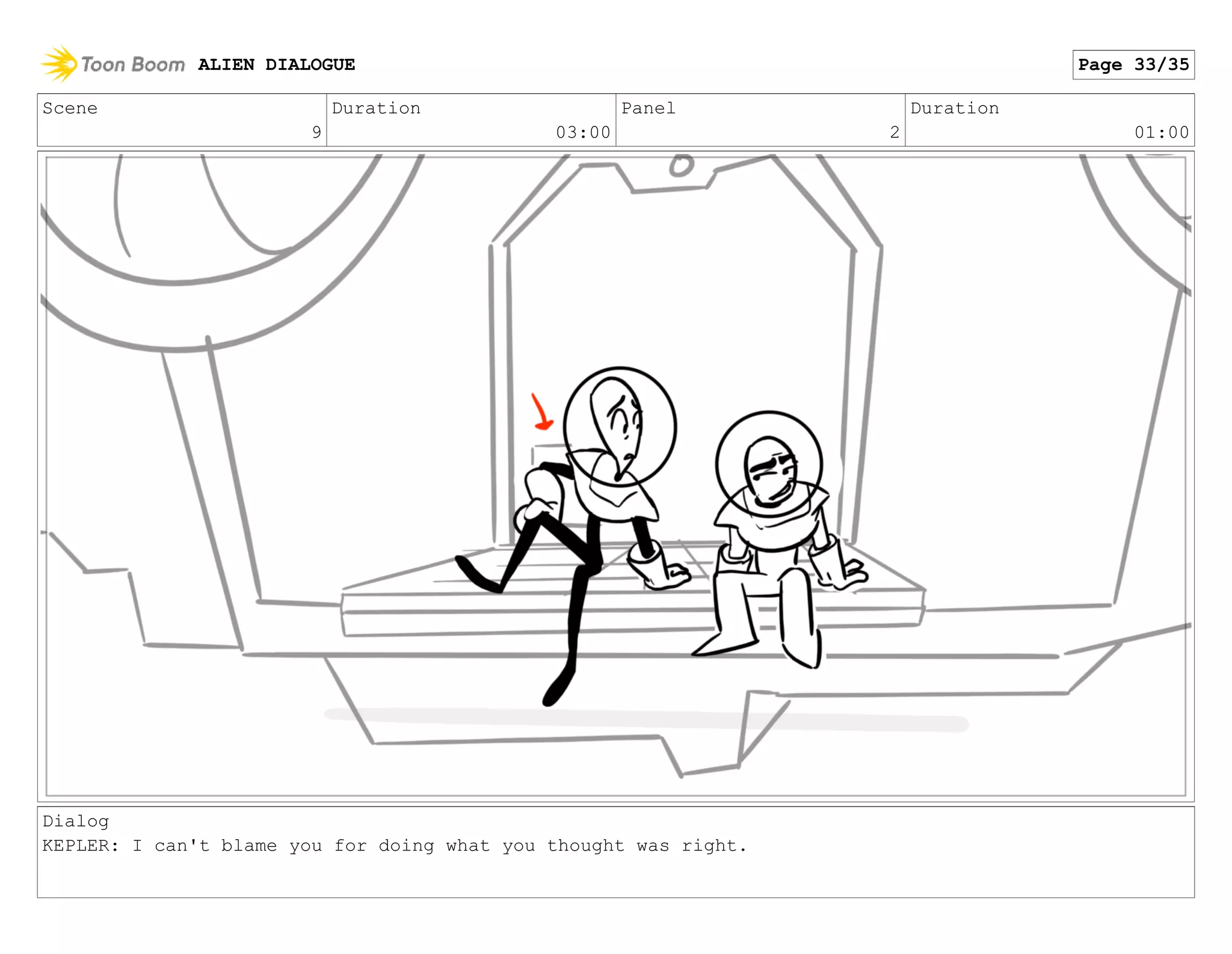 Aliens Storyboard | PDF