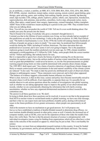 Aliens cause global warming | PDF | Environment | Science