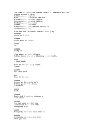 Alien script | PDF | Science Fiction | Genres