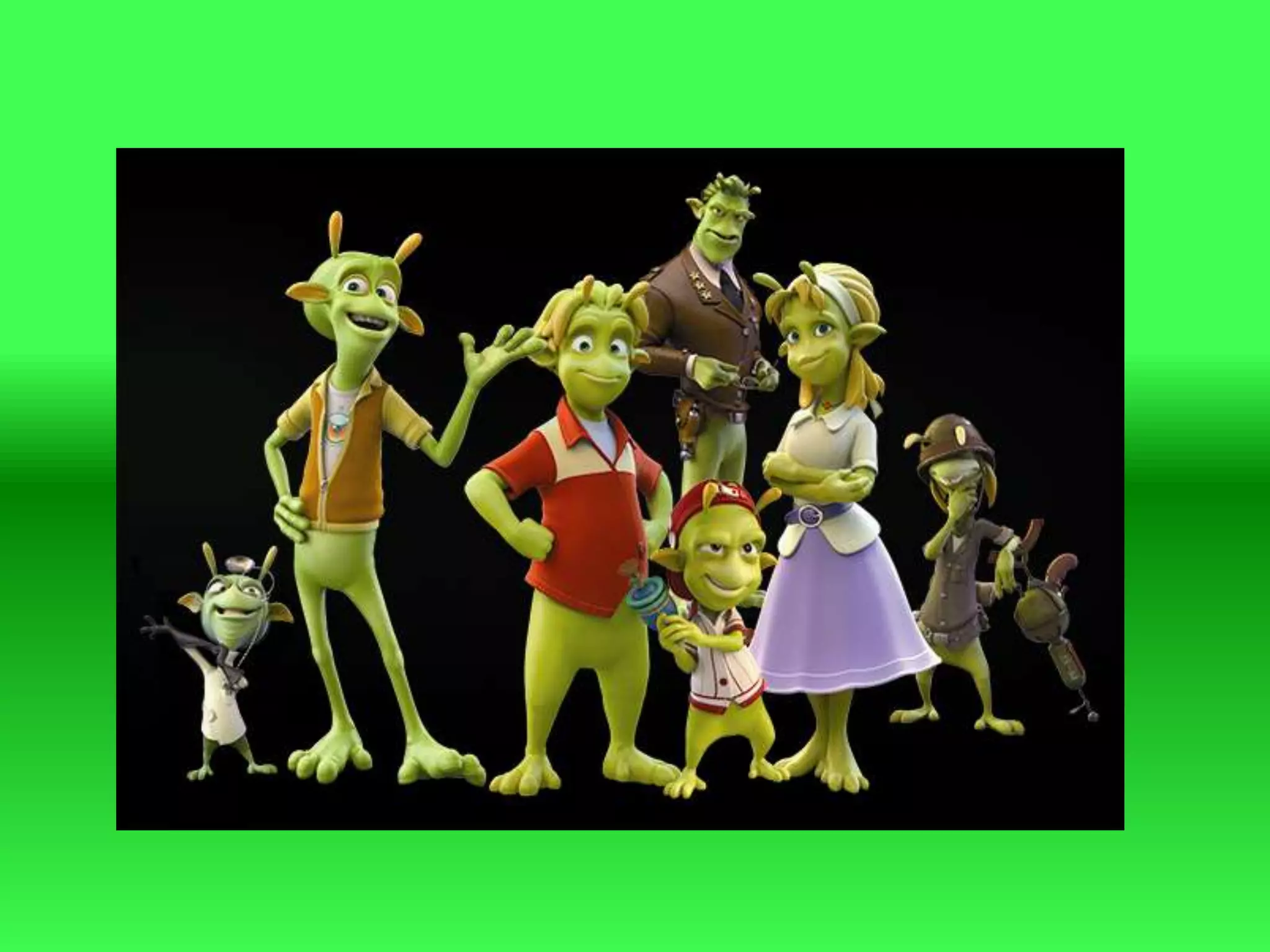 Planet 51: Aliens In Films | PPTX