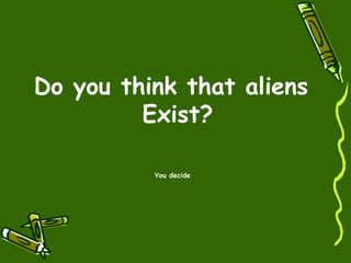 Aliens marla | PPT