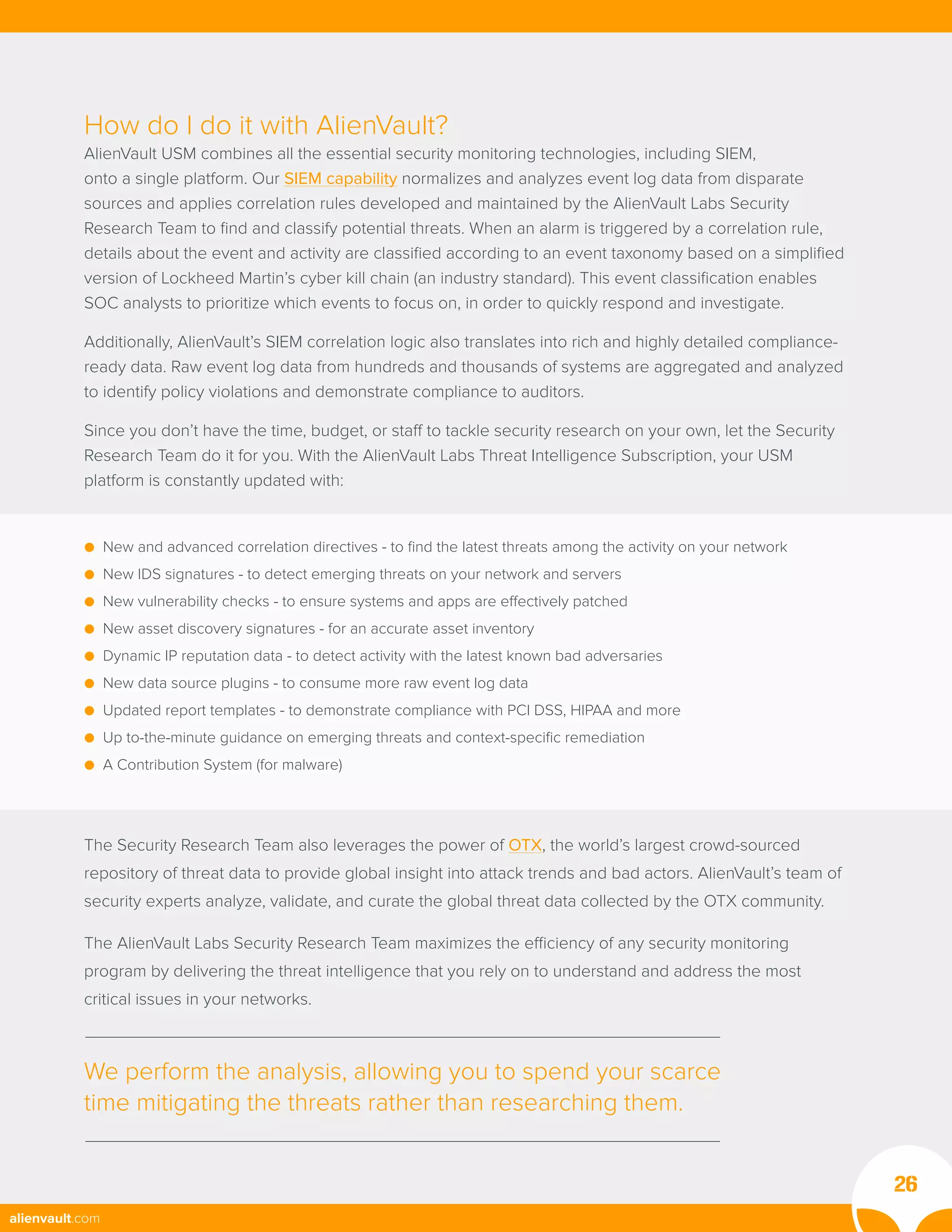 Alienvault how to build a security operations center (on a budget) (2017, alienvault) | PDF