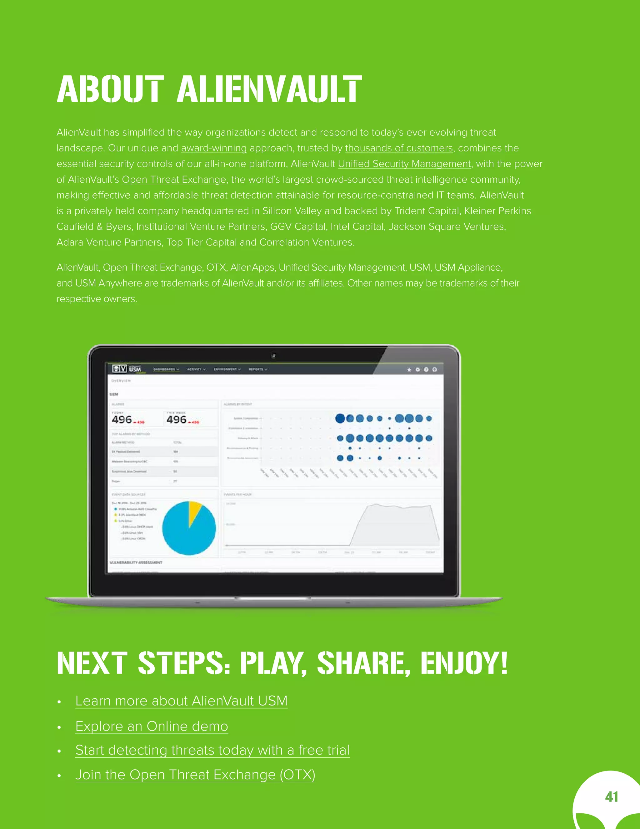 Alienvault how to build a security operations center (on a budget) (2017, alienvault) | PDF