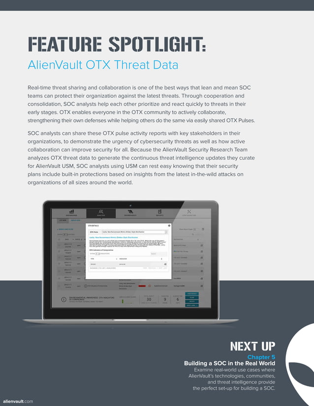 Alienvault how to build a security operations center (on a budget) (2017, alienvault) | PDF ...