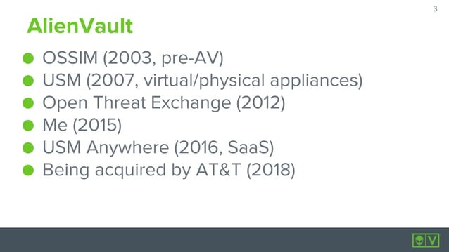 AlienVault USM Anywhere: Building a Security SaaS in AWS in Six Months ...