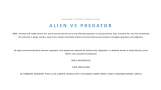 Alien vs predator | PPT