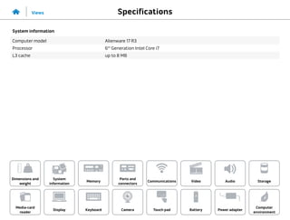 Dell Alienware 17R3 | PDF | Computer Peripherals | Computing