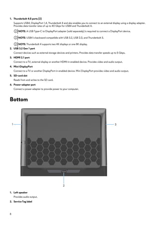 Laptop Gaming Dell AlienWare M18 R1 2023 | PDF