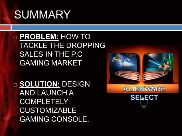 Alienware Presentation Ver 2 | PPTX | PC Games | Video Gaming