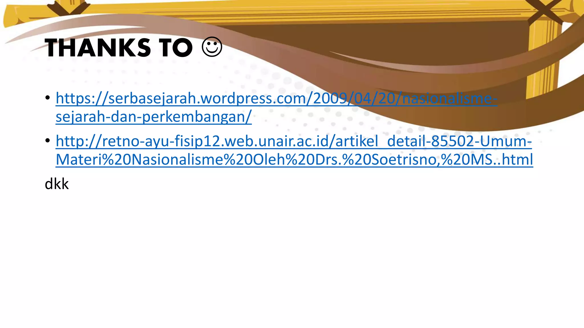 Perkembangan Nasionalisme di Dunia | PPTX