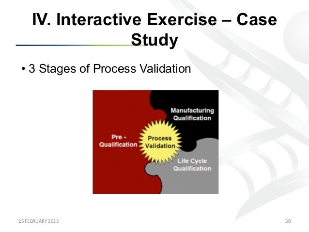 A Lifecycle Approach to Process Validation